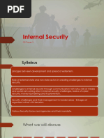 Prahaar Summary 2025 - Internal Security | PDF