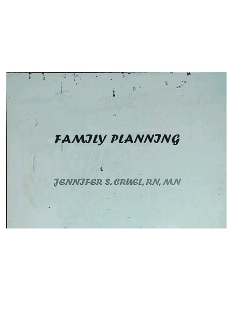 family planning | PDF