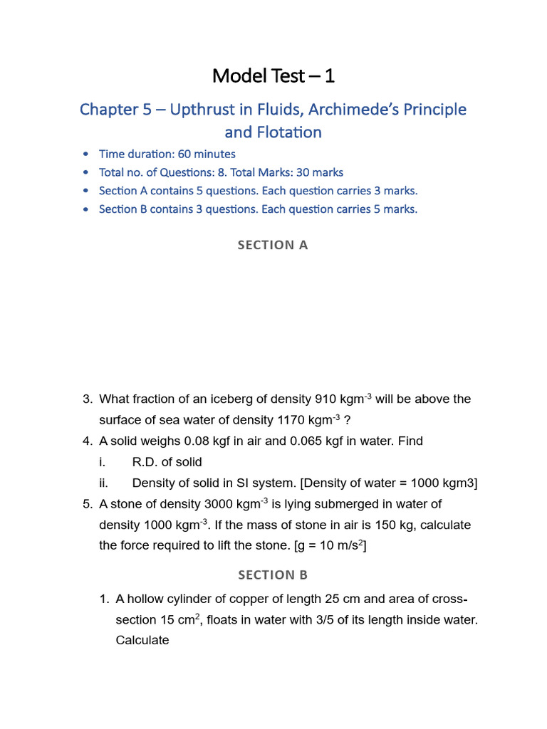 Test - Chapter 5 | PDF