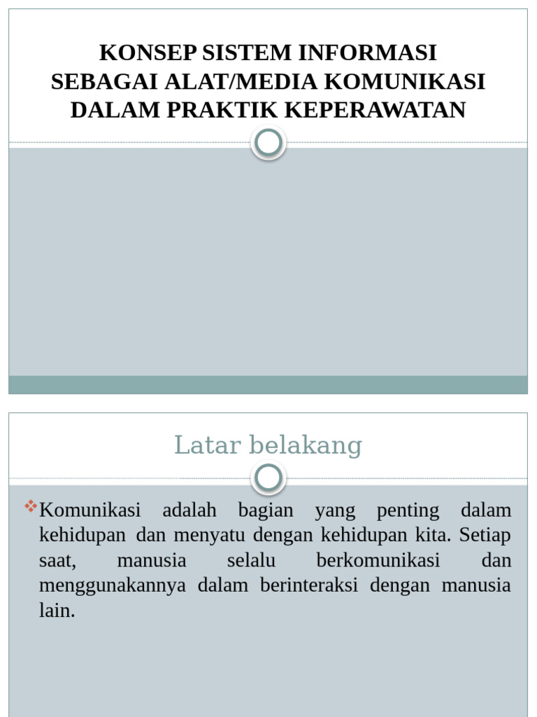 Konsep Sistem Informasi Sebagai Alat Atau Media Komunikasi Dalam ...