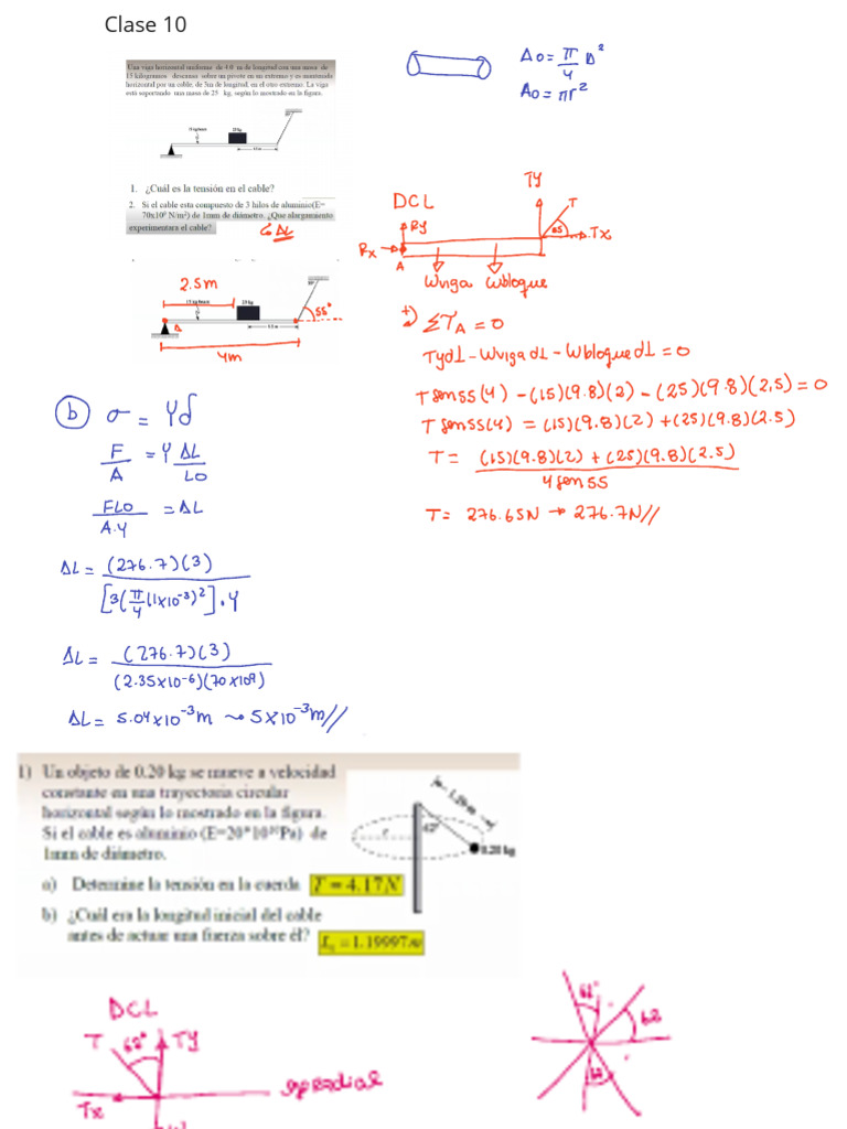 C10S4 - Ejercicios Elasticidad | PDF