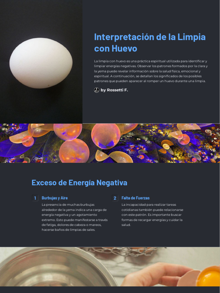 Interpretacion de La Limpia Con Huevo | PDF | Las emociones