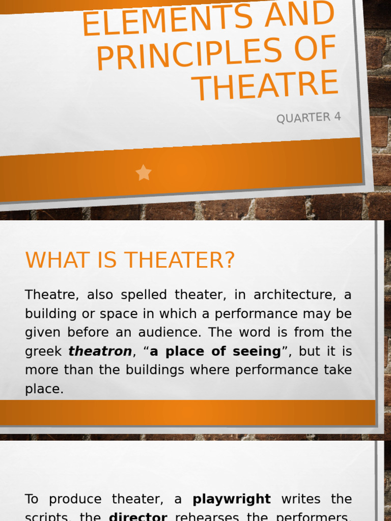 Theatre | PDF