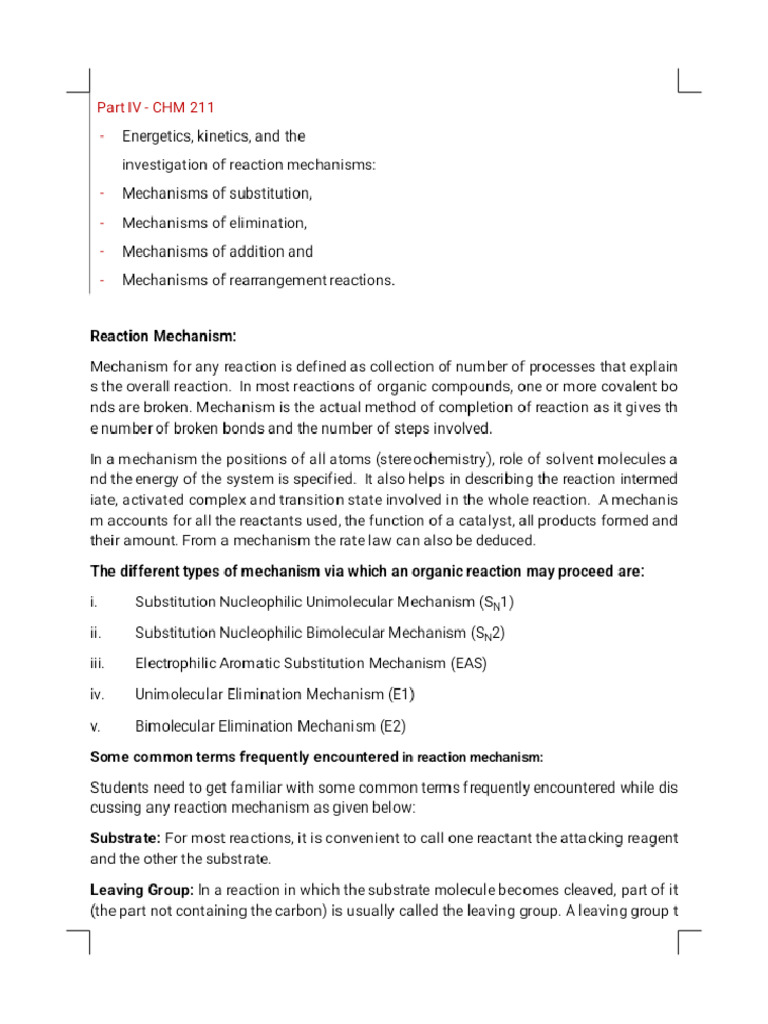 Chm 211 Note Iv_phoenix | PDF