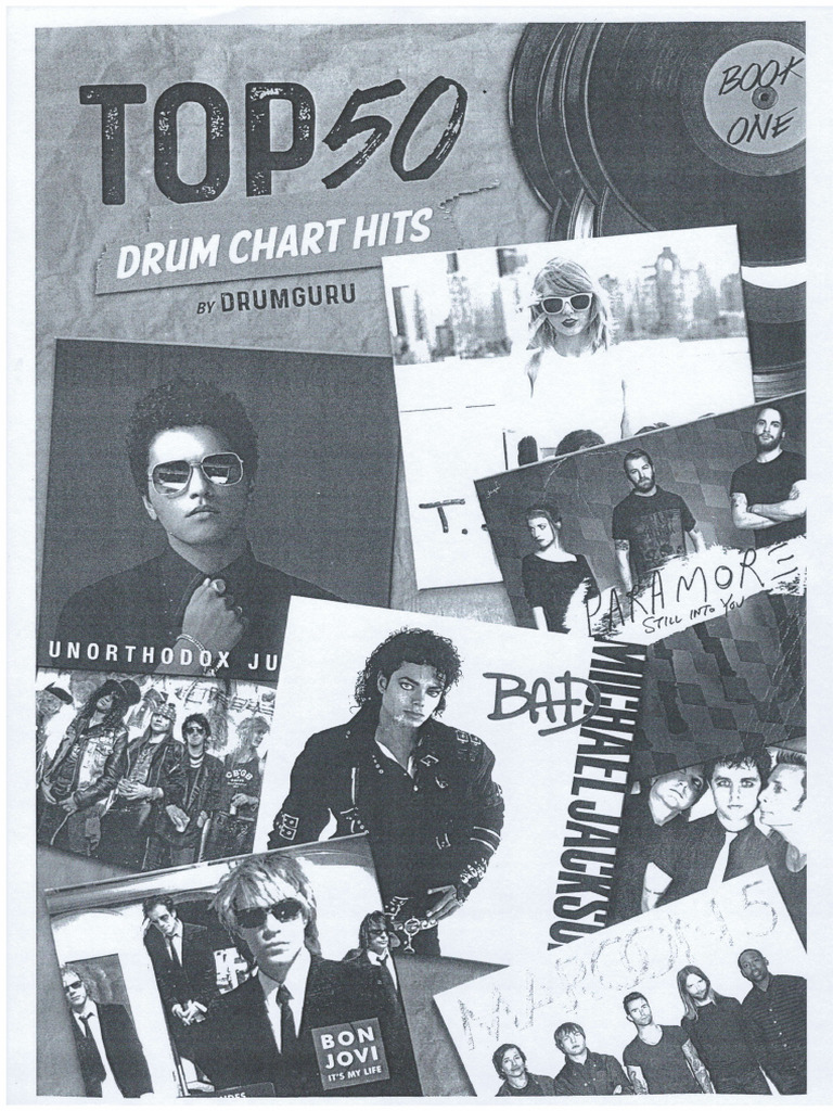 Top 50 Drum Chart | PDF | Song Structure | Popular Music