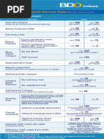 BPI Account Maintenance Fees Overview | PDF | Deposit Account | Debit Card