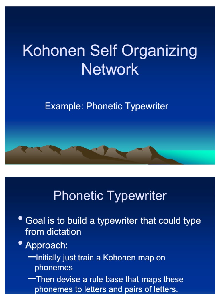 Phonetic Typewriter | PDF