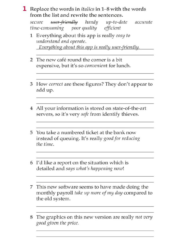 Homework Adjectives | PDF