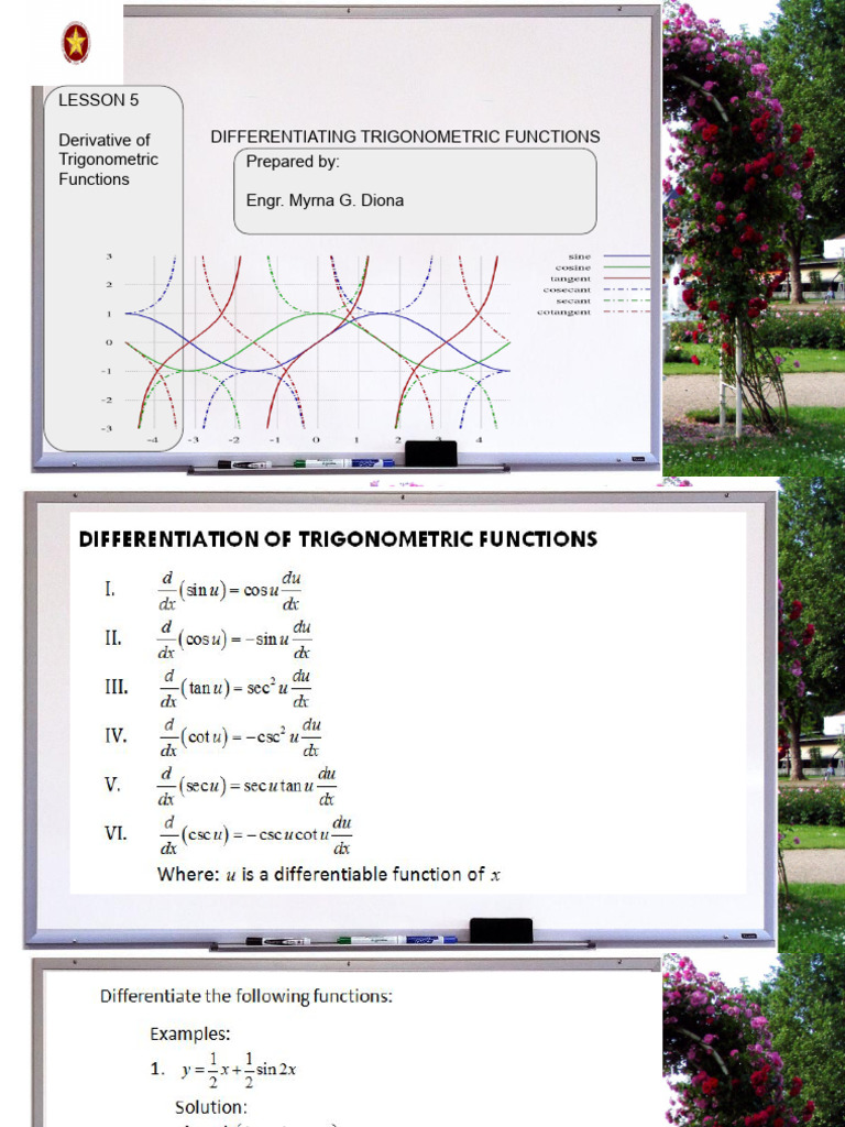 C1Lesson 5 - Trigonometric Functions | PDF