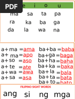 Tagalog Recognition Emcee Script - 013151 | PDF