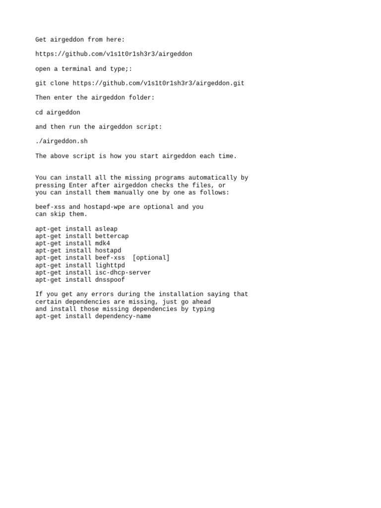 2.1 10 Installing Airgeddon | PDF
