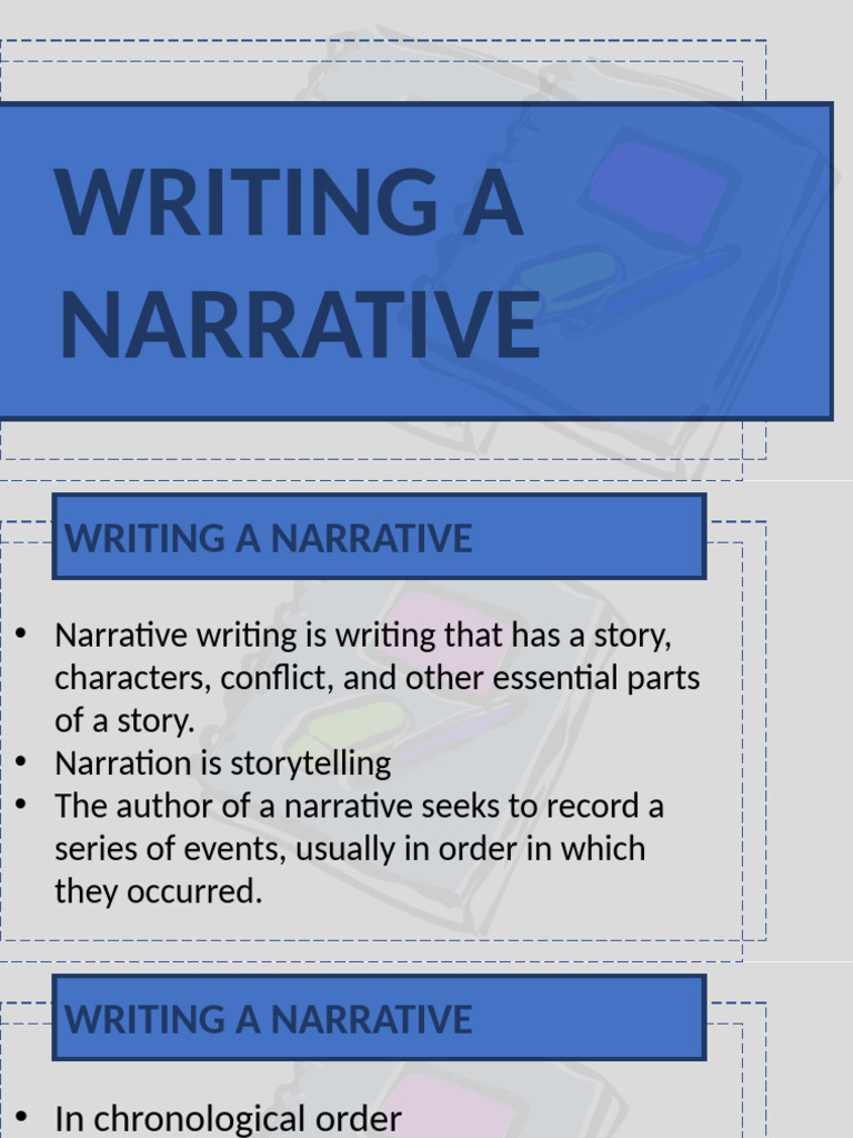 Q1 Week 2 I Writing a Narrative | PDF