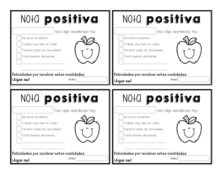 Nota Positiva | PDF