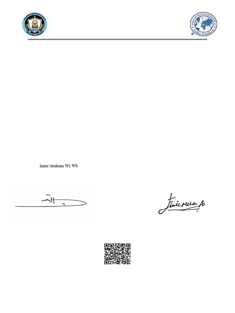 Surat Undangan Hari Guru-1 | PDF