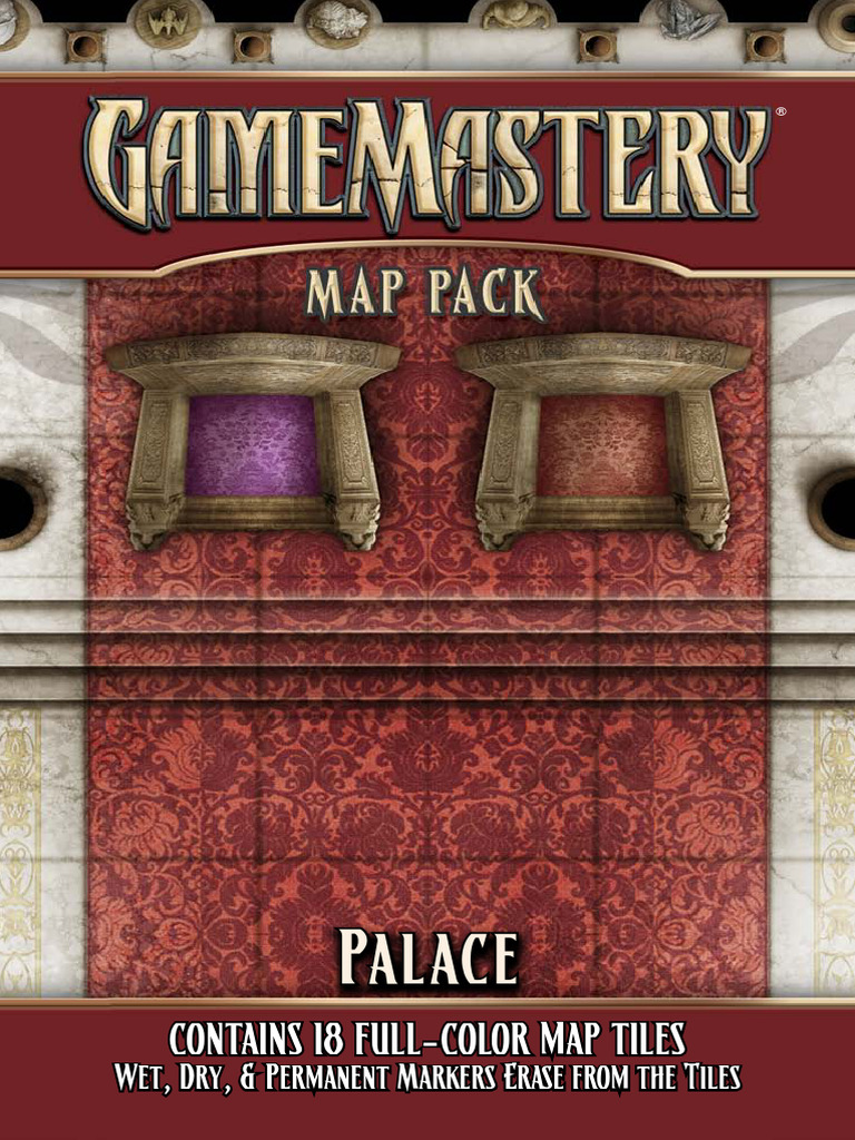 Pathfinder - GameMastery Map Pack - Palace | PDF