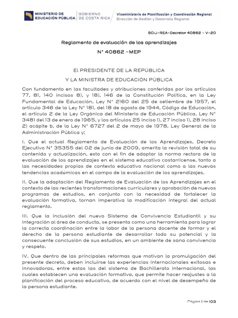Reglamento de Evaluación Final Set 2024 | PDF | Evaluación | Maestros