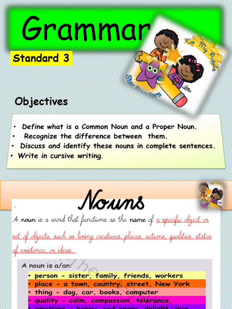 Common and Proper Nouns | PDF