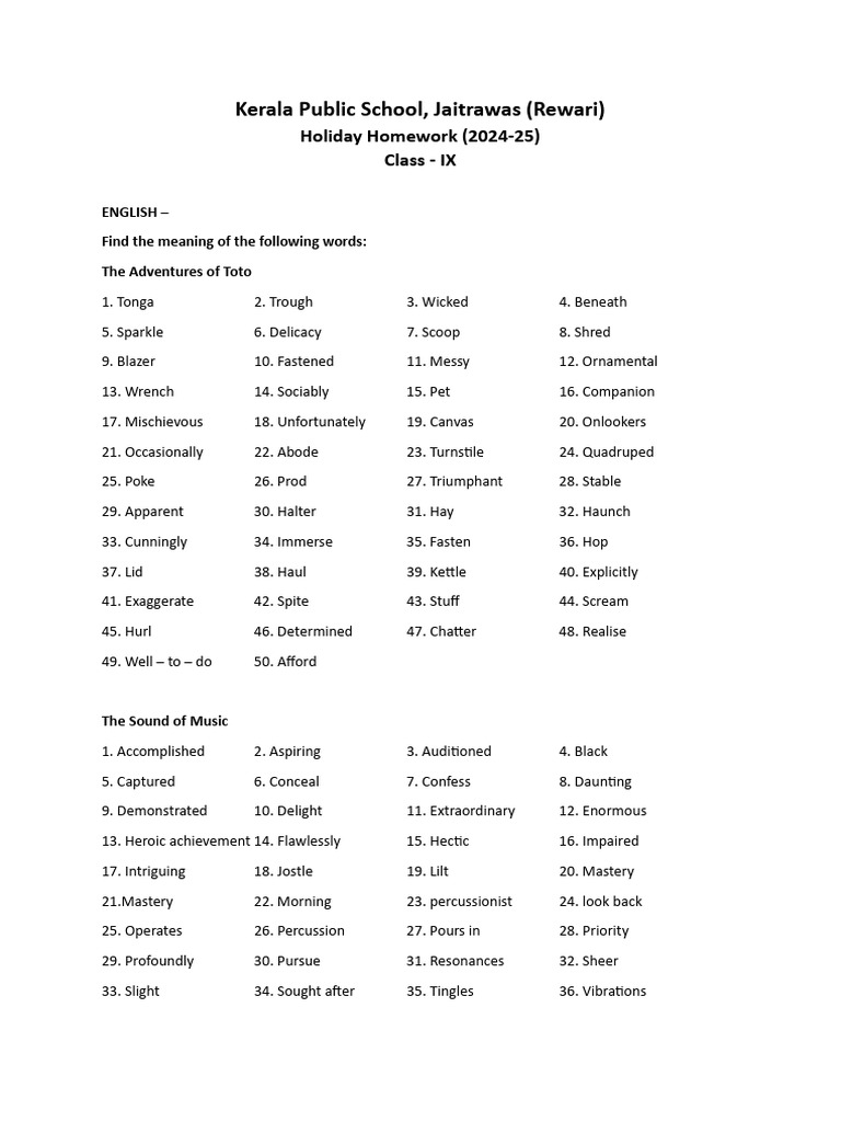 Class 9th Merged | PDF | Numbers | Integer