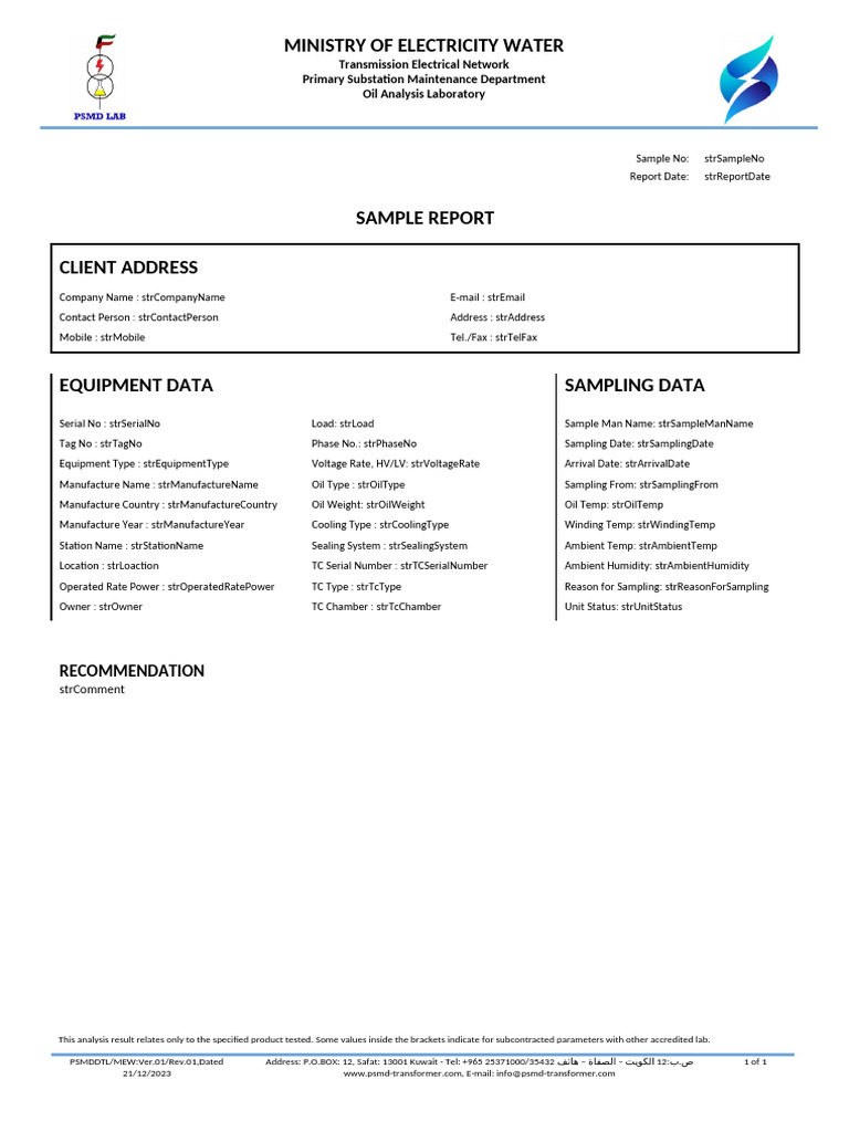 ReportTemplate | PDF | Manufactured Goods | Electronics