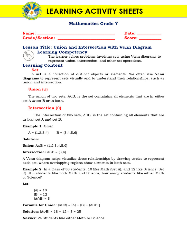 LAS -G7 MATH | PDF | Mathematics