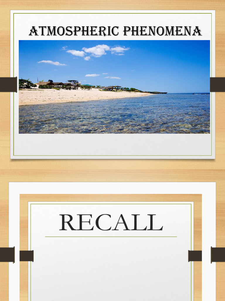 Ppt-7 q4 w4 m2 Atmospheric-Phenomena | PDF