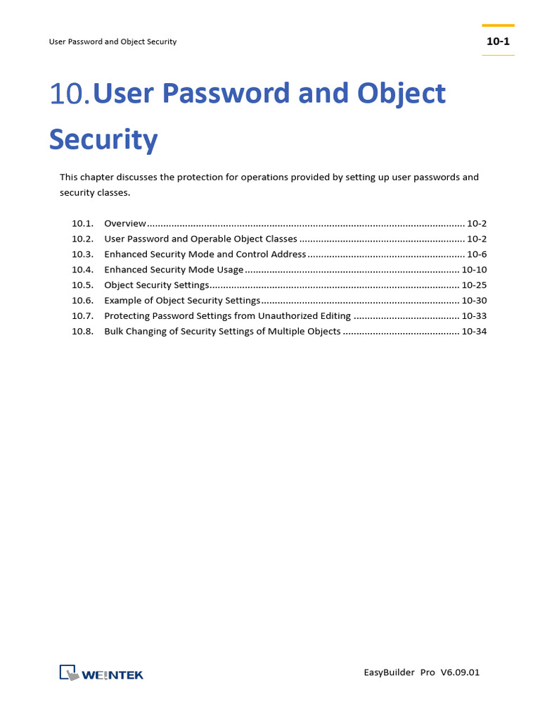 Chapter 10 User Password and Object Security | PDF | Login | Radio ...