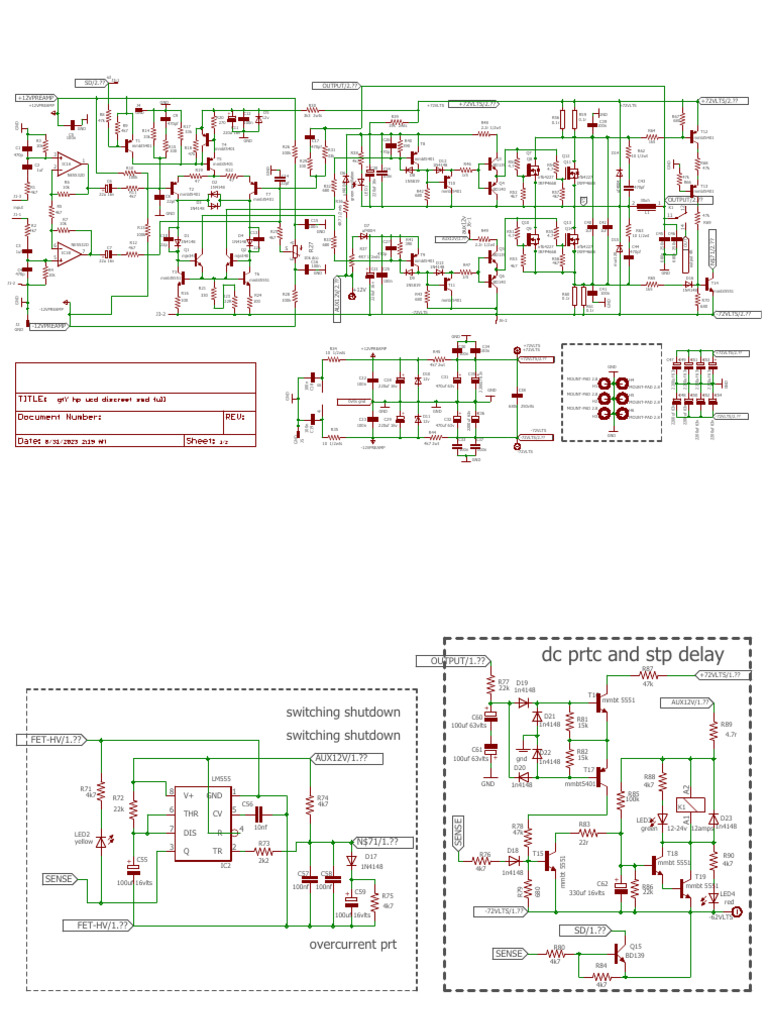 gtY hp ucd discreet smd schematic -1 | PDF
