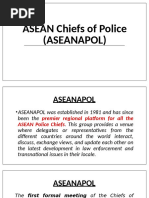 Lesson 4 - ASEANAPOL | PDF | Police | Thailand