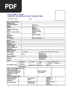 RBL Bank Account Opening Form | PDF | Payments