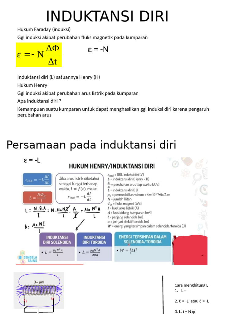 Induktansi Diri Dewi | PDF