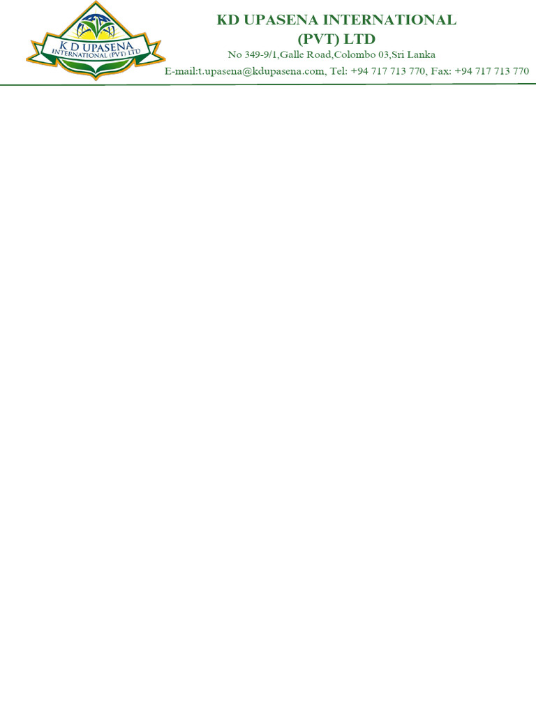 Letterhead | PDF