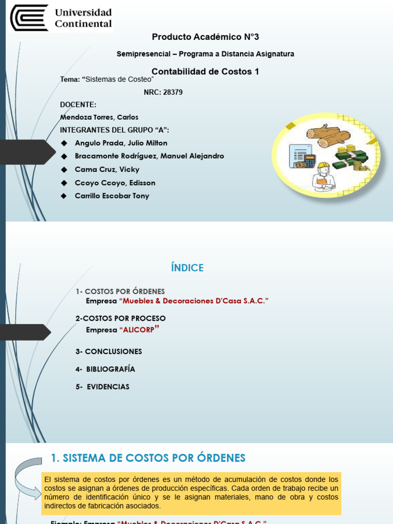 PA 03 - Sistemas de Costeo | PDF | Presupuesto | Economias