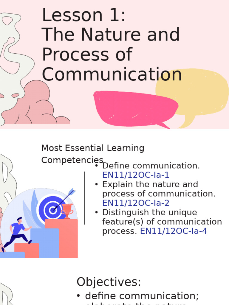 Melc 1 Ppt Oc Pdf Communication Information