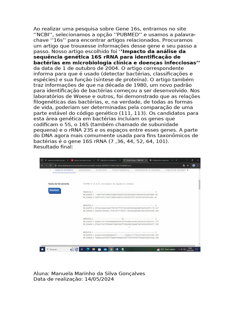 Cópia de Trabalho Biotec | PDF