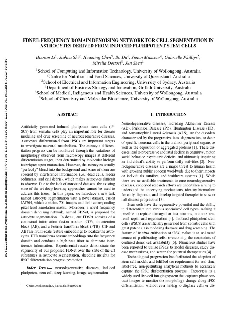 FDNet_Frequency_Domain_Denoising_Network_For_Cell_Segmentation_In ...