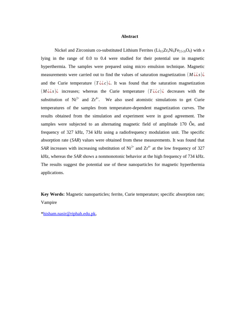 Sample Research PPR of Zinc | PDF | Nanoparticle | Materials Science