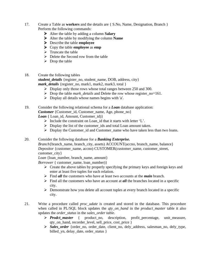 DBMS SET 2 | PDF | Relational Model | Table (Database) DBMS SET 2 | PDF | Relational Model | Table (Database)