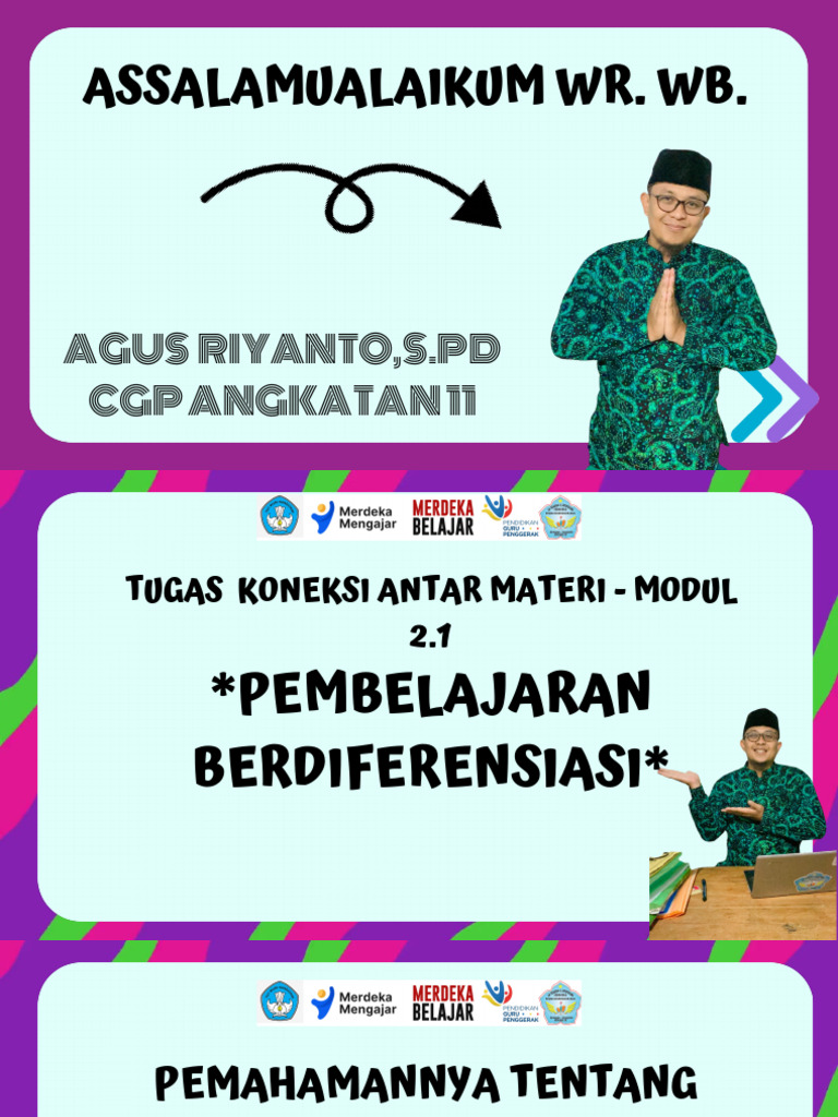TUGAS Koneksi Antar Materi - Modul 2.1 PDF | PDF