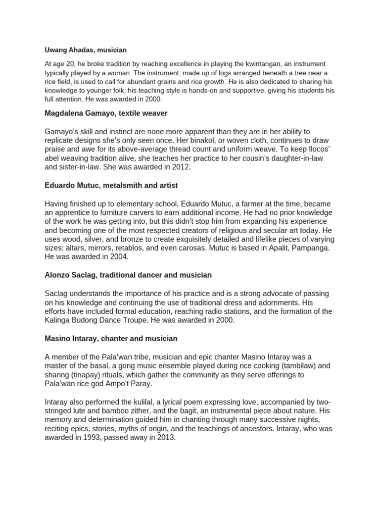 Uwang Ahadas | PDF | Weaving