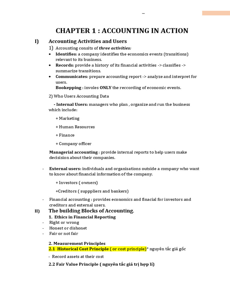 Financial Accounting Basics Explained | PDF | Debits And Credits ...