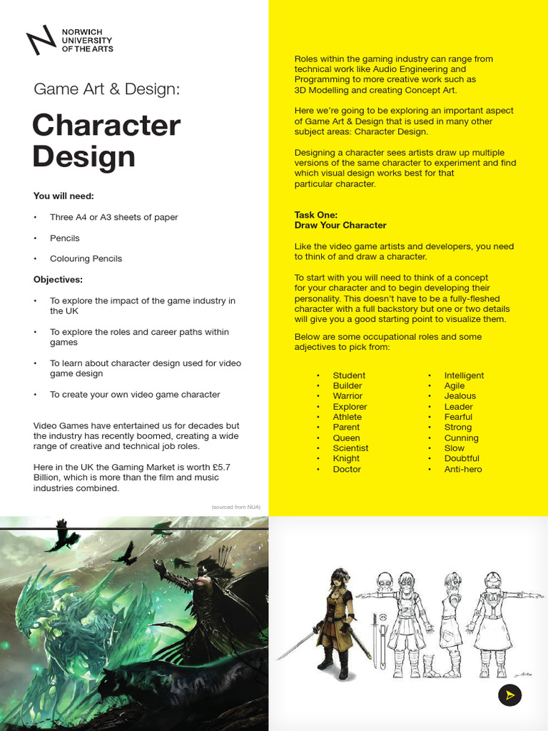 Character Design Work | PDF