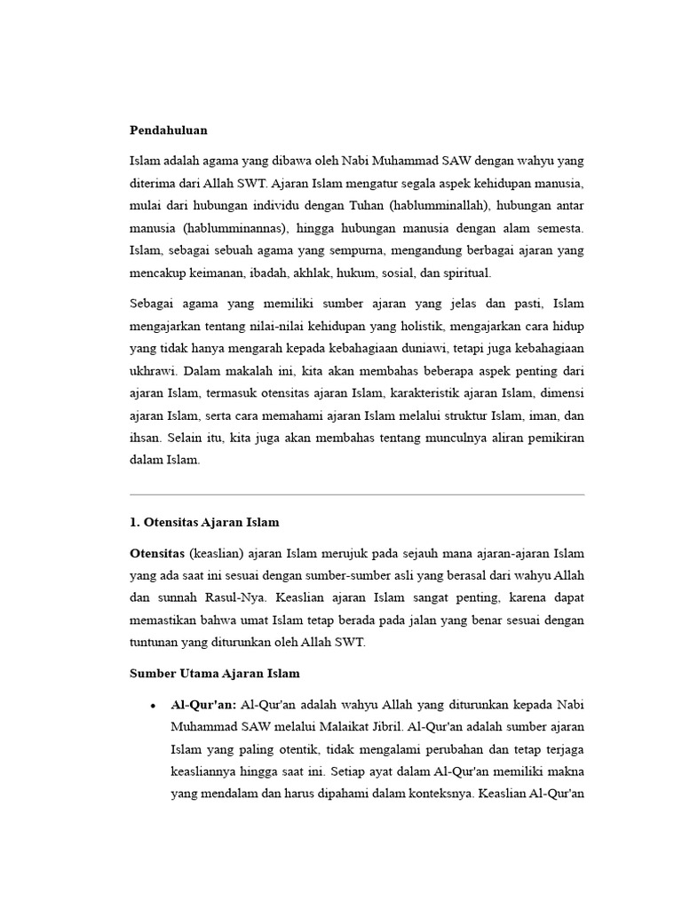 Metodologi Studi Islam | PDF