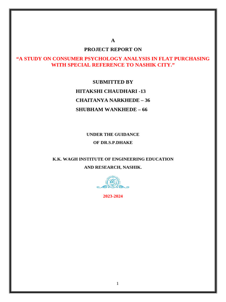 Mini Capstone Project Social Issue - Sample Draft | PDF | Behavior ...