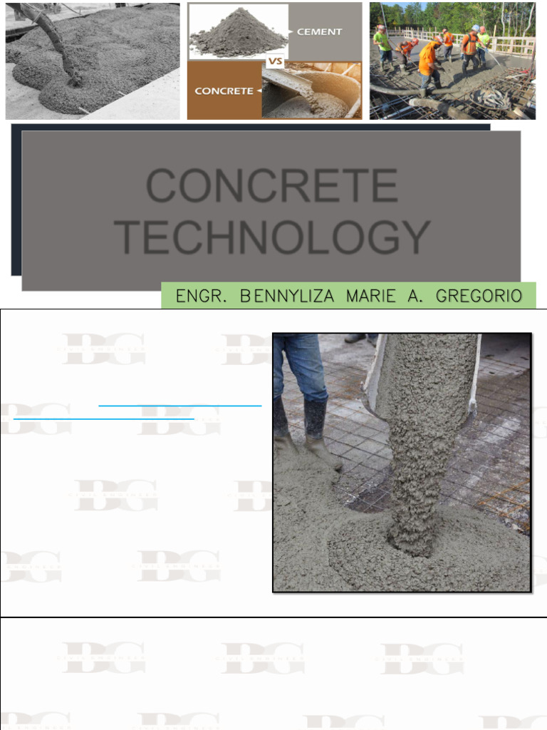Concrete Technology | PDF | Cement | Concrete