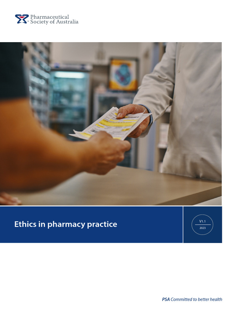 Ethical Decision-Making in Pharmacy Practice | PDF | Pharmacist | Pharmacy