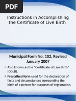 Name Declaration Form (Chennai Corporation) | PDF