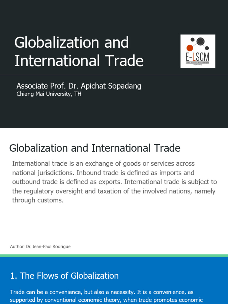 3 Globalization and International Trade | PDF | Transport | Trade