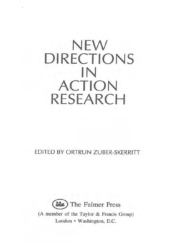 Zuber-Skerritt, O 1996. New Directions in Action Research | PDF