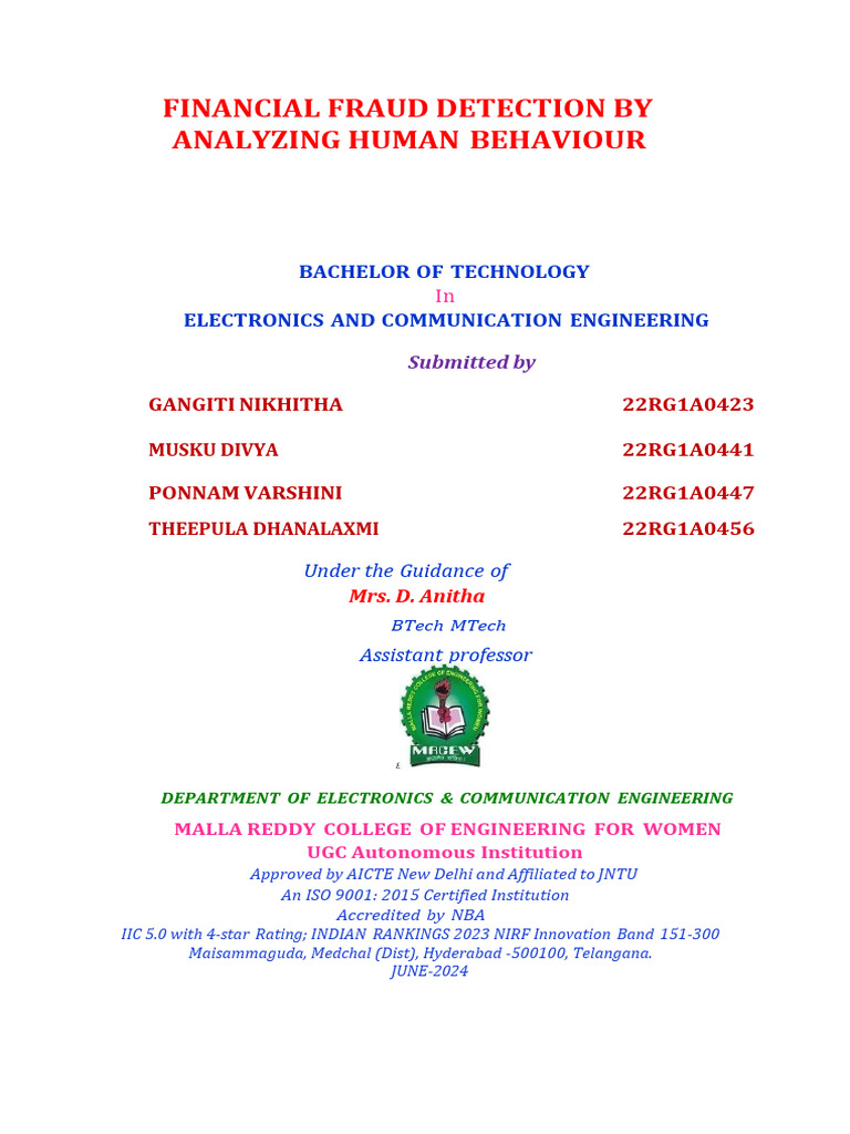 BATCH A15 PDF | PDF | Analytics | Machine Learning