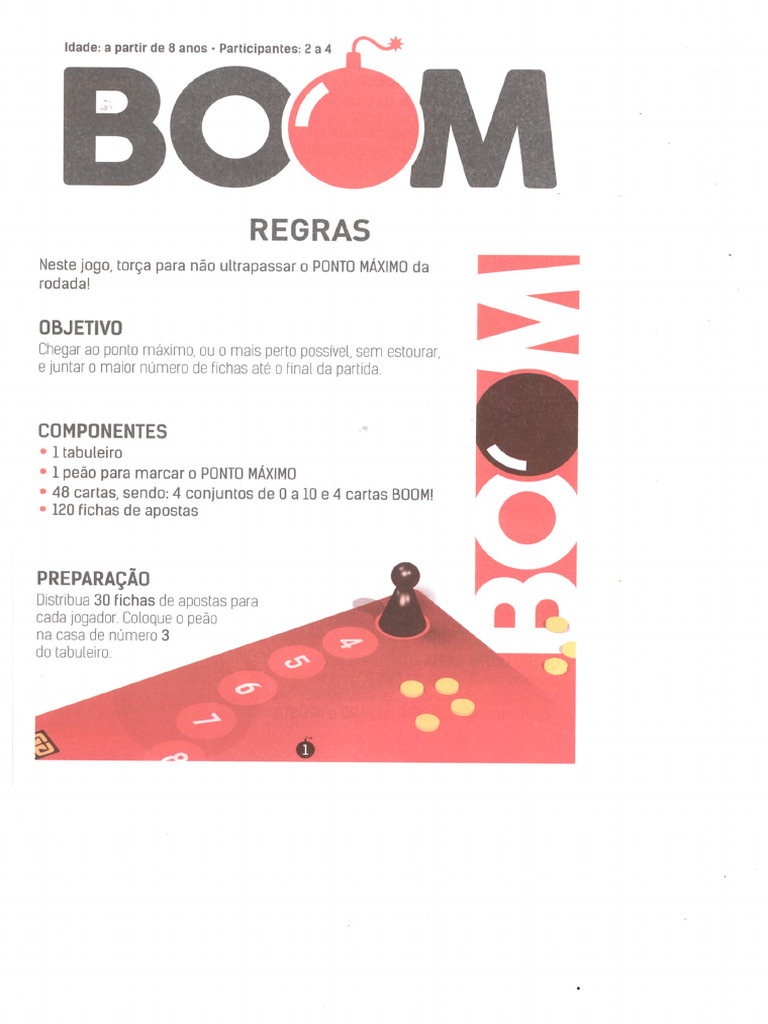 Boom - Manual de Regras | PDF
